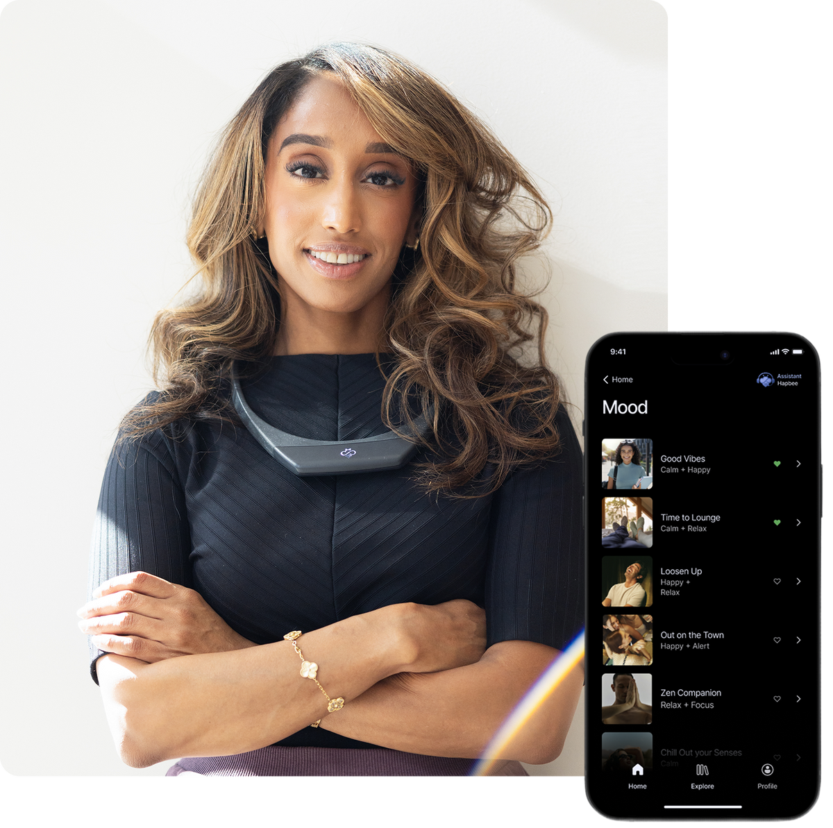 Hapbee Smart Sleep & Wellness Wearable Technology
